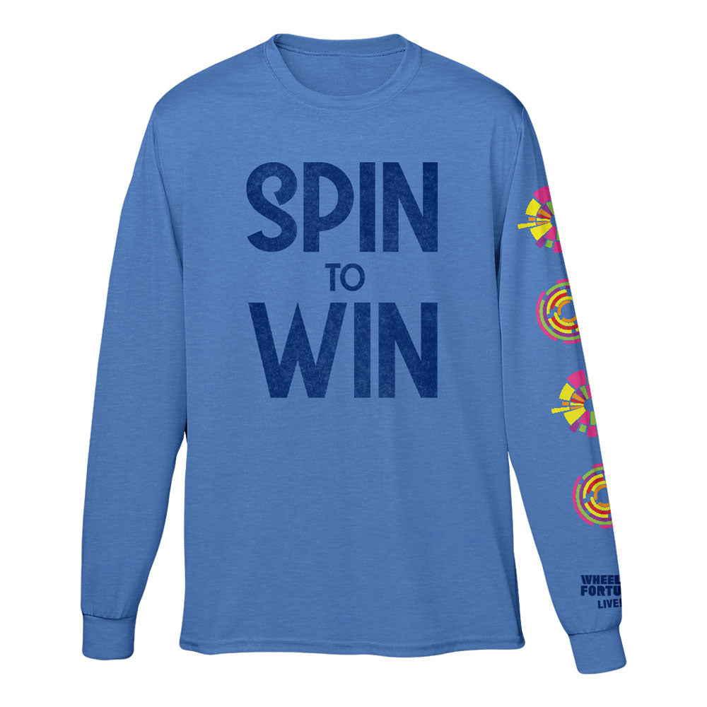 Wheel of Fortune Live Spin to Win Long Sleeve Tee – Shop Wheel of Fortune