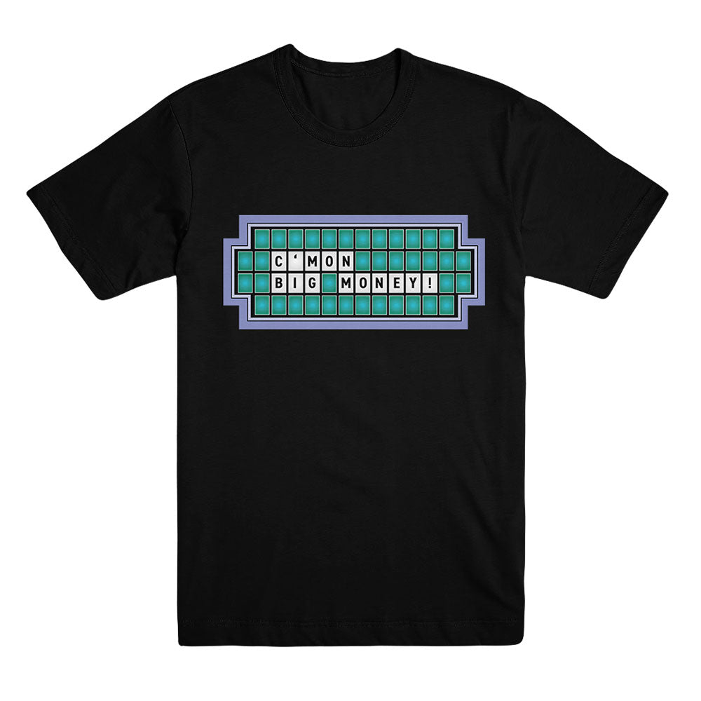 Wheel of Fortune C'mon Big Money Black Tee – Shop Wheel of Fortune
